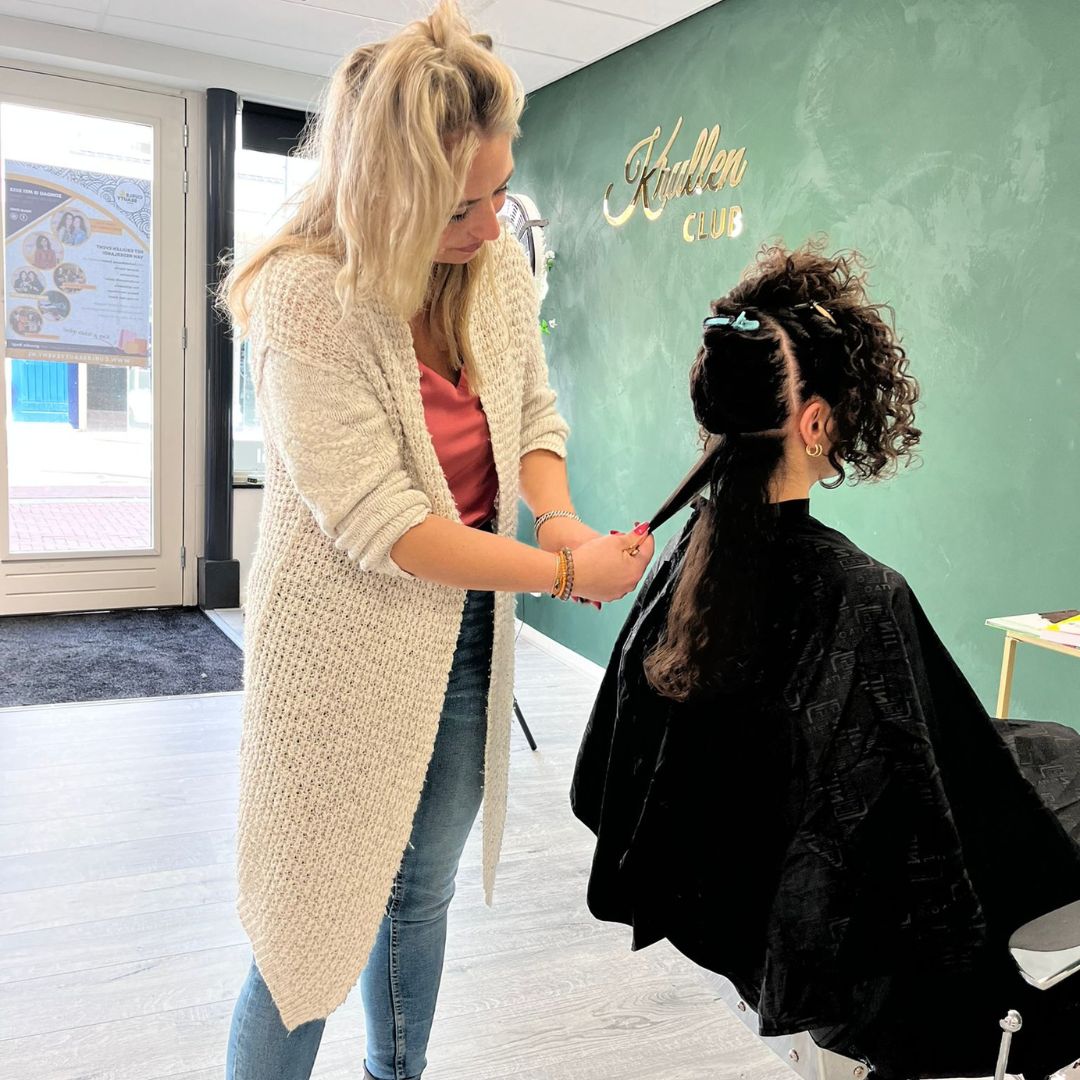 1-op-1 Cursus krullen knippen - krullenclub